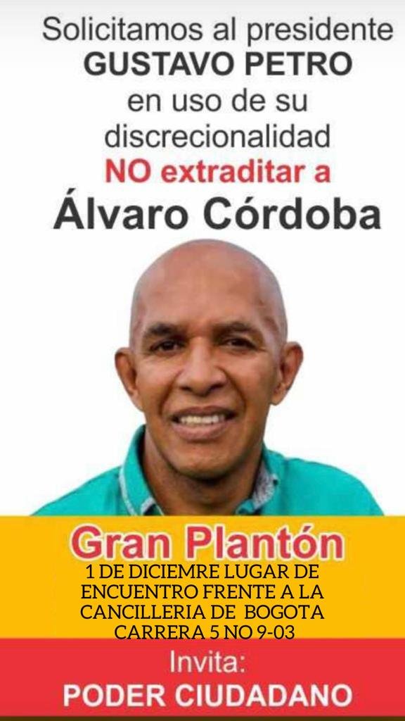 SE ORGANIZA PLANTÓN CONTRA EXTRADICIÓN EN COLOMBIA – News Press Service